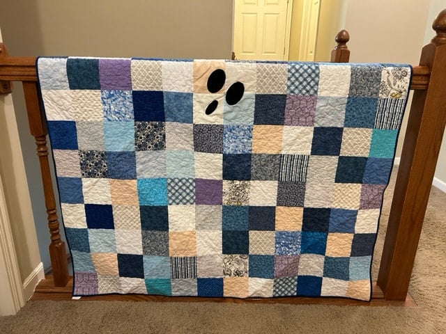 Little Ghost Quilt with Book | JoMade Creations